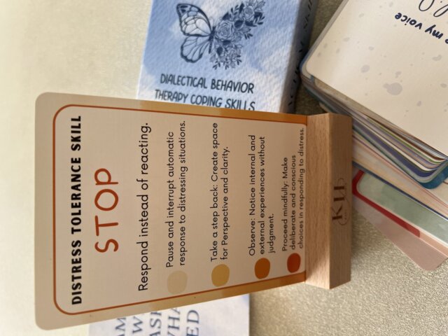 Dbt Card Deck Cognitive Distortions Dbt Cards Big Feelings Deck